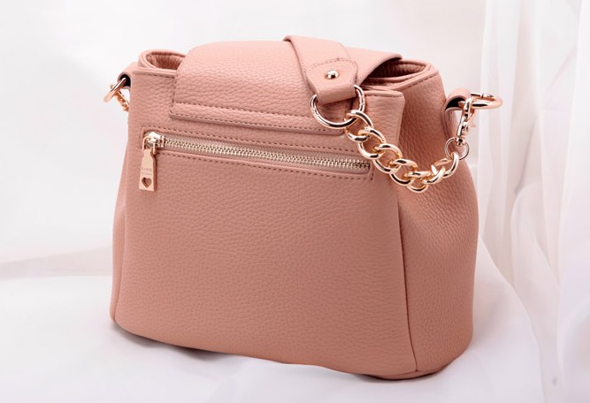 Simple Version Women Pu Leather Handbag Tote Shoulder Bag Purse Handle ...
