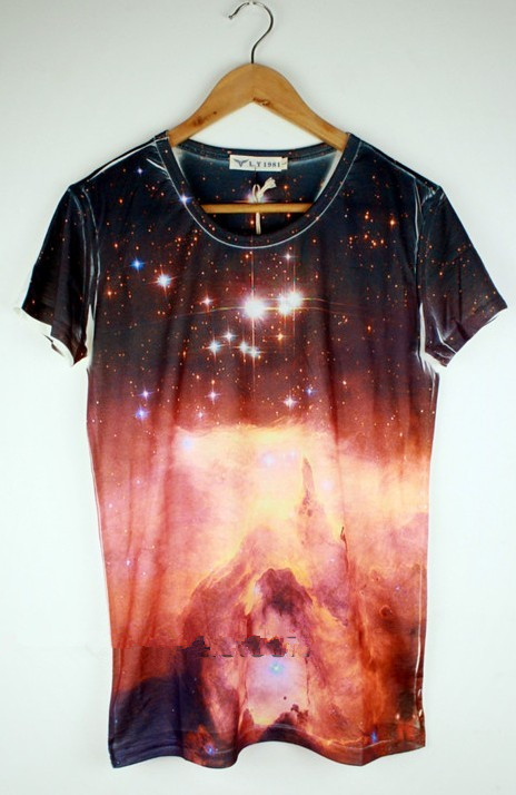 2013 Galaxy Shirt For Men Casual Galaxy T-shirt on Luulla