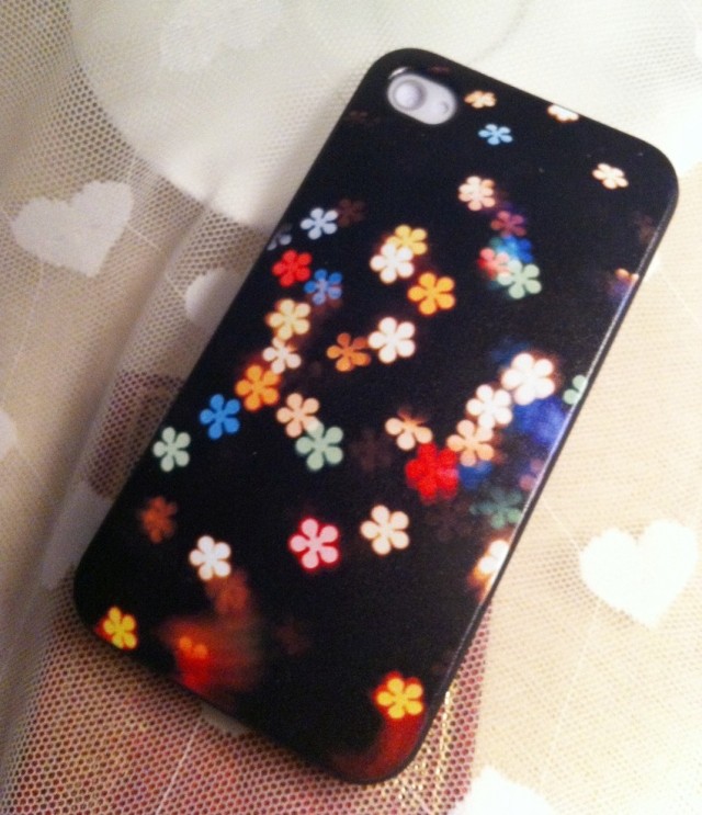 Black Floral Iphone 4 Case on Luulla