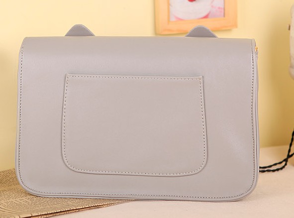 Cute Cat Face Ear Shoulder Bag Handbag Purse Book Bag on Luulla